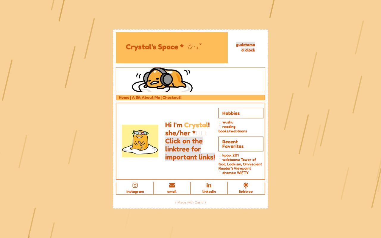 Crystal's Space